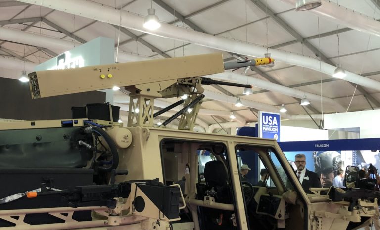 Arnold Defense: Arnold Defense displays FLETCHER on a Polaris DAGOR® at ...